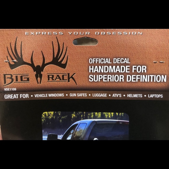 Big Rack | Other | Bass Fish Car Decal Big Rack Brand New Set Of 2 ...